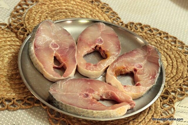 CKP style King Fish fish curry - Travels for Taste